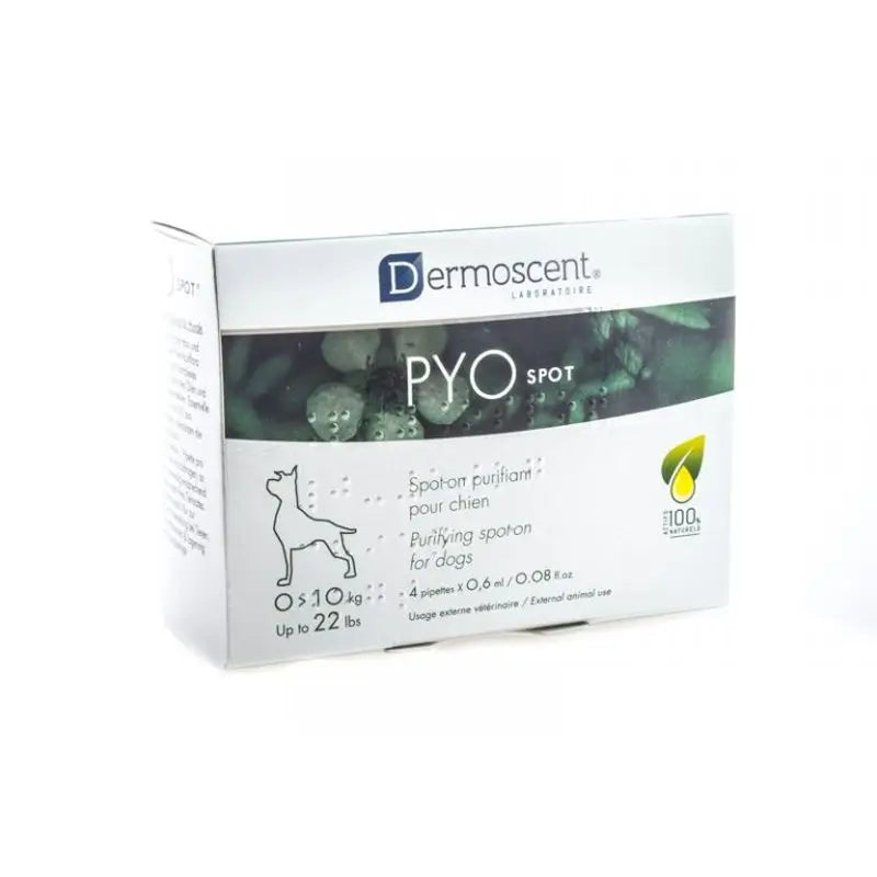 Compre Dermoscent Pyospot Dog 0-10Kg 0,6ml, 4 Pipetas ao melhor preço.