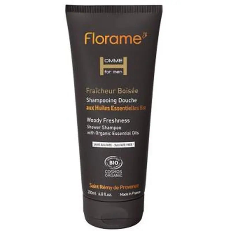 Champô Florame Men's Woody Freshness 200Ml.