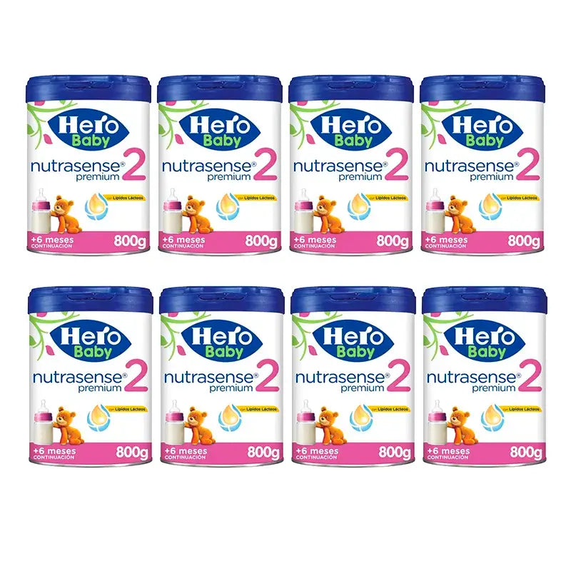 Comprar Hero Baby Hero Baby Nutrasense Leite Infantil Premium 2 , 8 x ...
