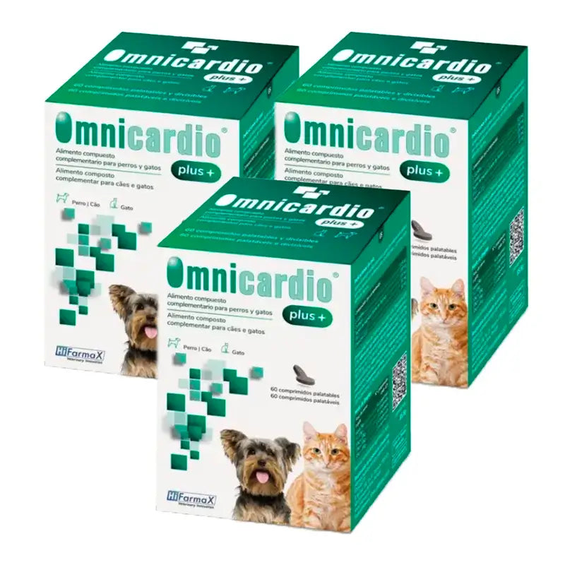 Comprar Omnicardio Plus, Pack 3 X 60 Comprimidos ao melhor preço