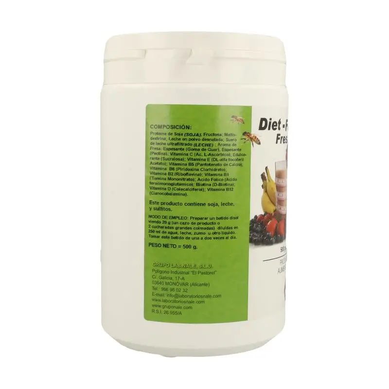 Comprar Nale Diet Food Batido sabor morango 500Gr ao melhor preço.