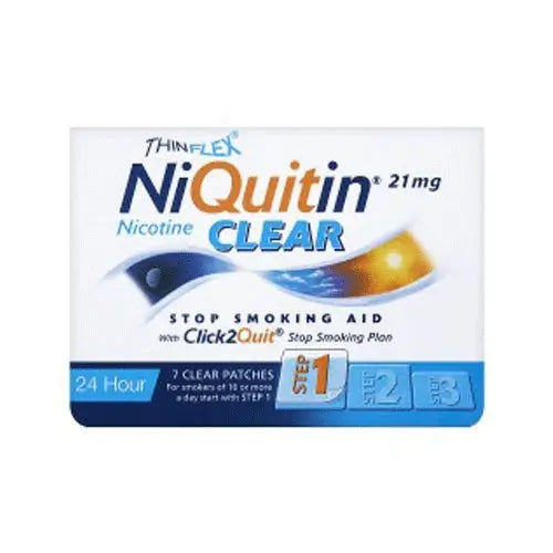 Niquitin Clear 21mg/24h, 14 pensos transdérmicos