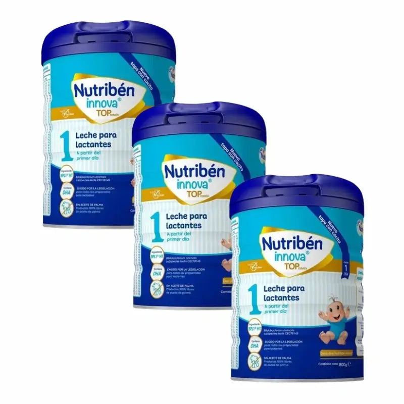 Comprar Nutribén Innova 1 Top Protein Starter Milk, Pack 3 x 800 gr ao ...