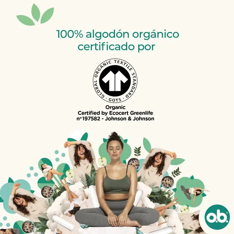 Ob Tampon Digital Organic Super , 16 unidades