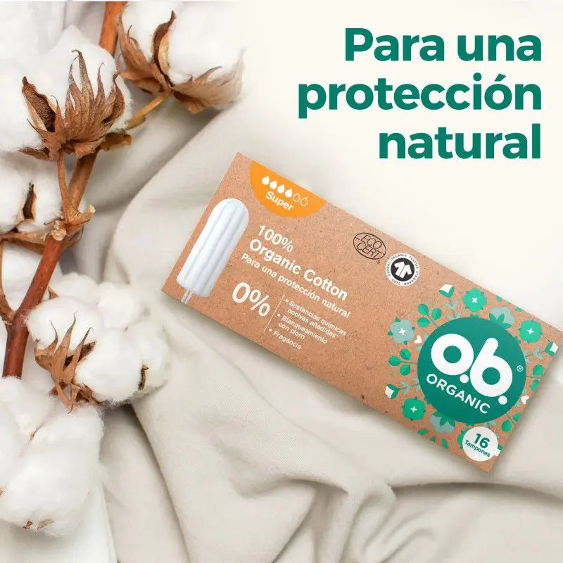 Ob Tampon Digital Organic Super , 16 unidades