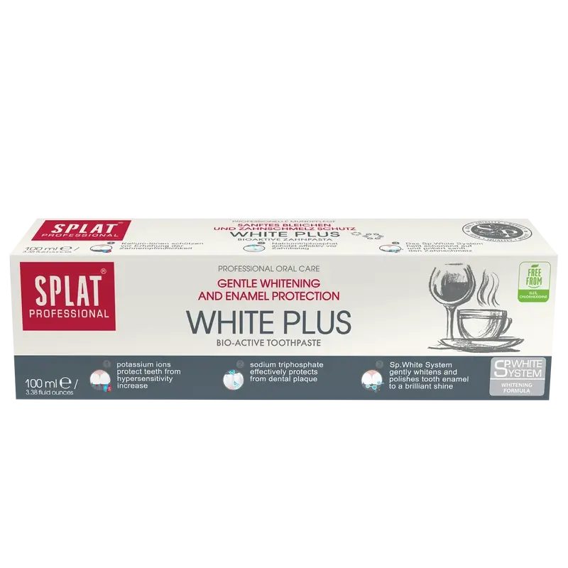 Comprar Splat White Plus Professional Toothpaste , 100 ml ao melhor preço.