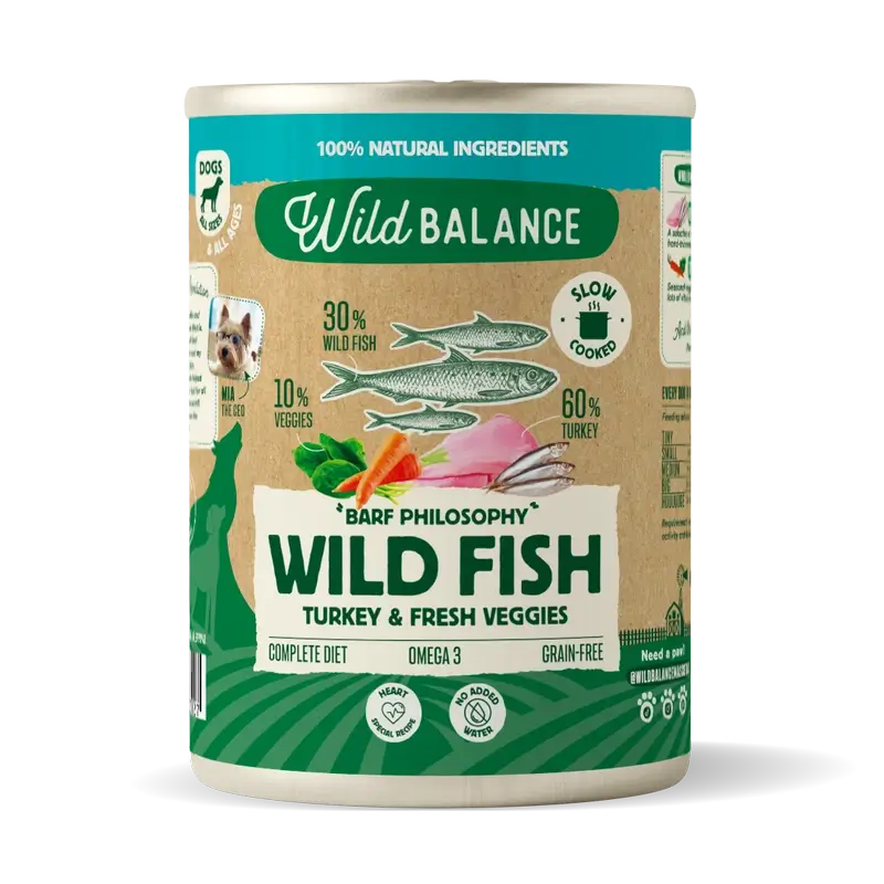 Comprar Wild Balance Philosophy Barf Fish Can For Dogs, 400g ao melhor ...